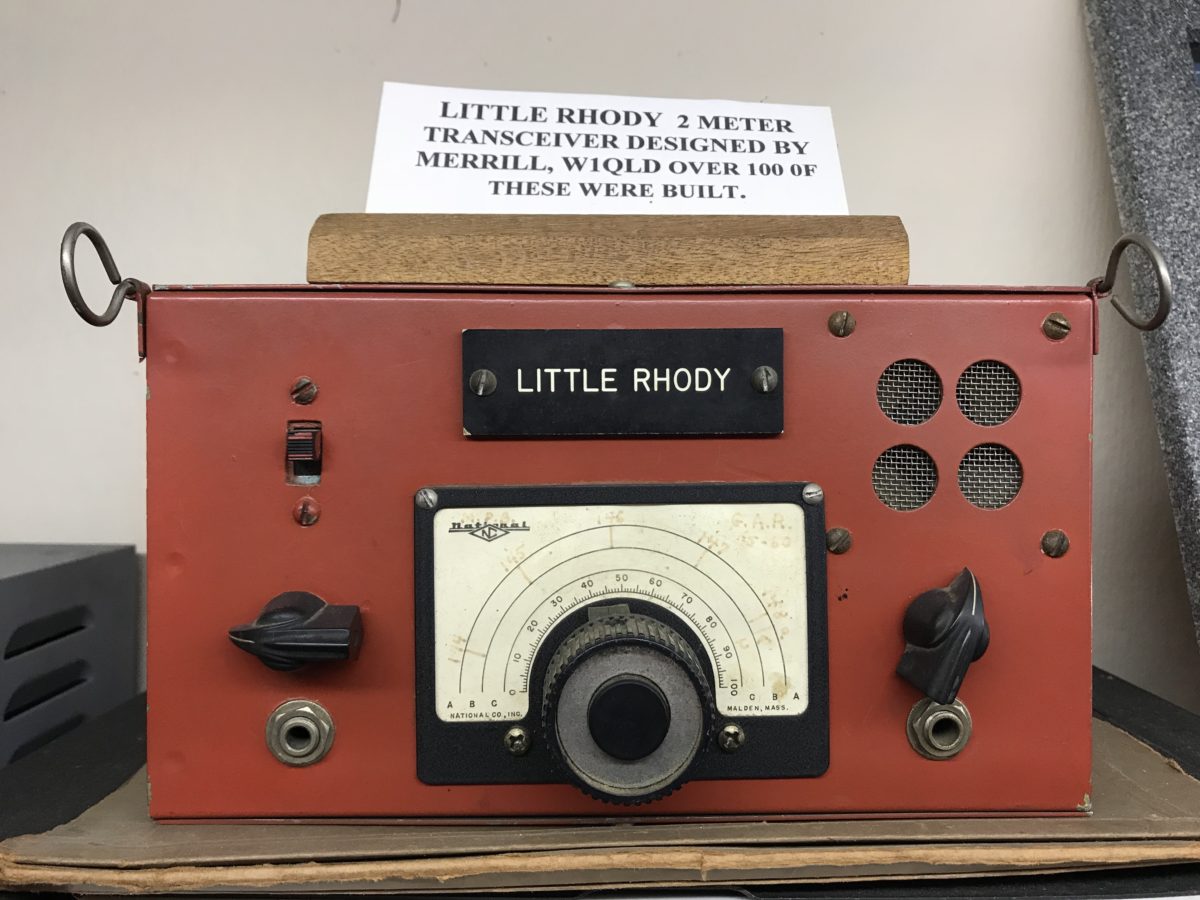 Little Rhody 2 Meter Transceiver – New England Wireless & Steam Museum
